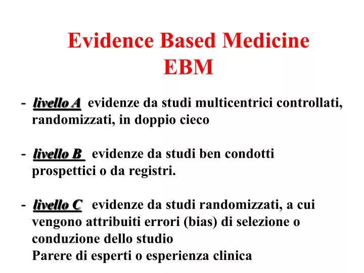 PPT - Evidence Based Medicine EBM PowerPoint Presentation, free ...