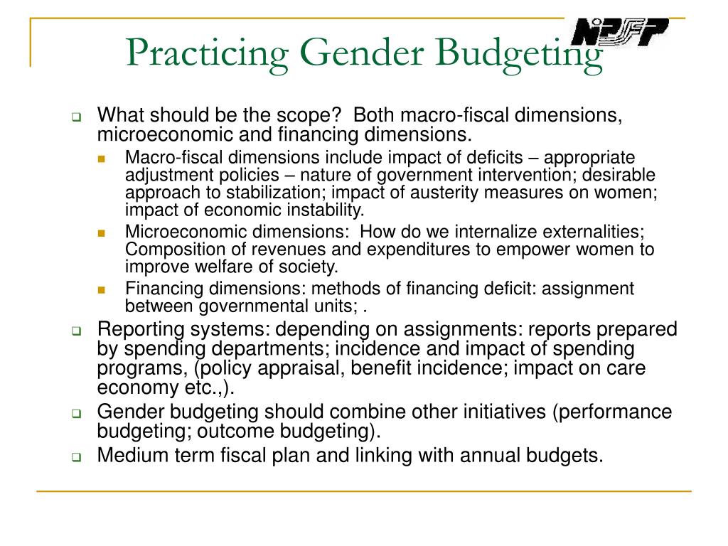 Ppt Gender Budgeting Conceptual Framework Powerpoint Presentation