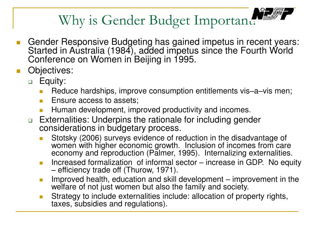Ppt Gender Budgeting Conceptual Framework Powerpoint Presentation