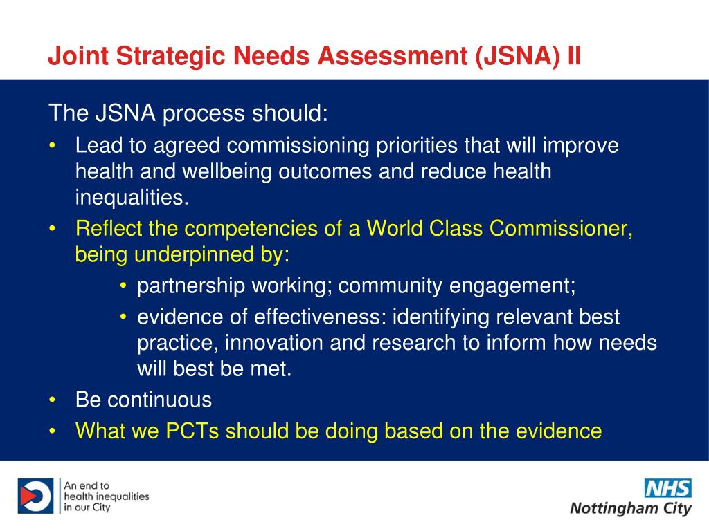 PPT - Enhancing Healthcare Decision-Making: IFR & JSNA Guidelines ...