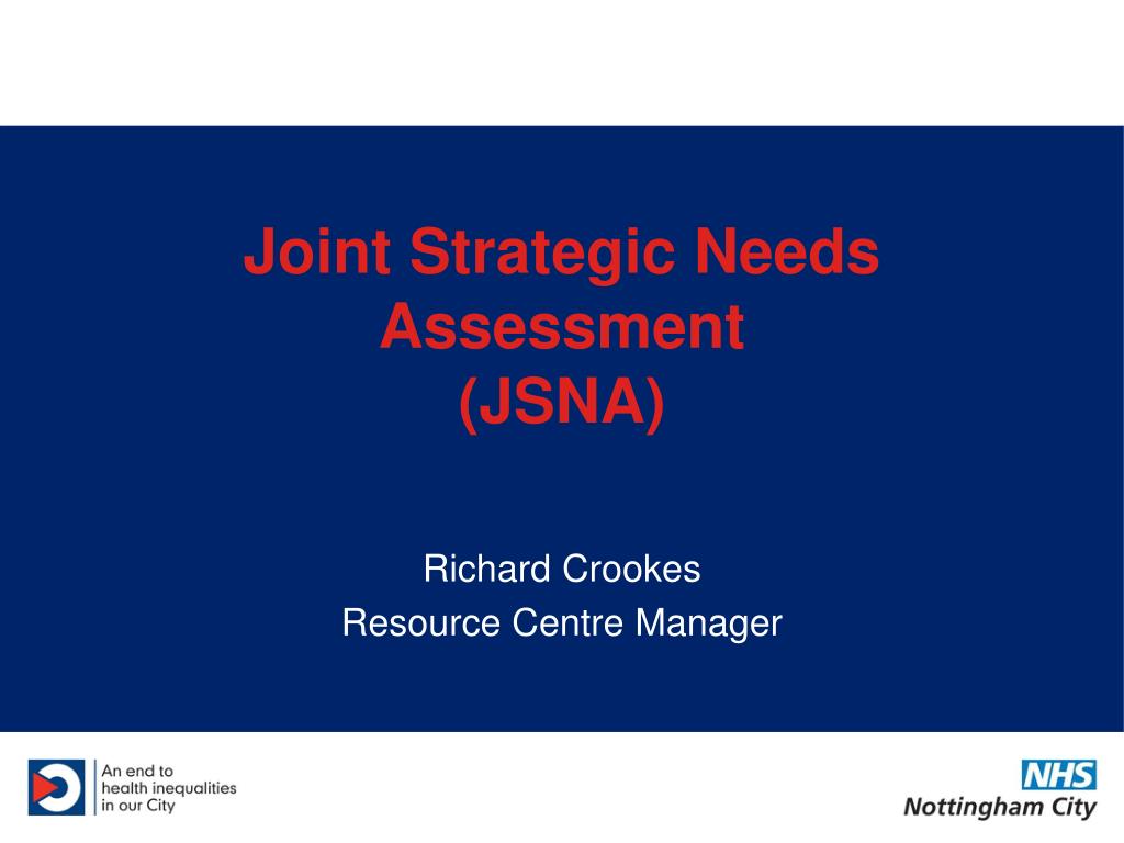 PPT - Enhancing Healthcare Decision-Making: IFR & JSNA Guidelines ...