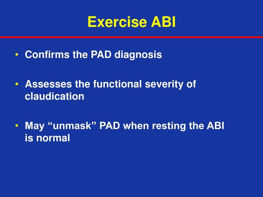 PPT - Peripheral Arterial Disease Guidelines: Management of Patients ...