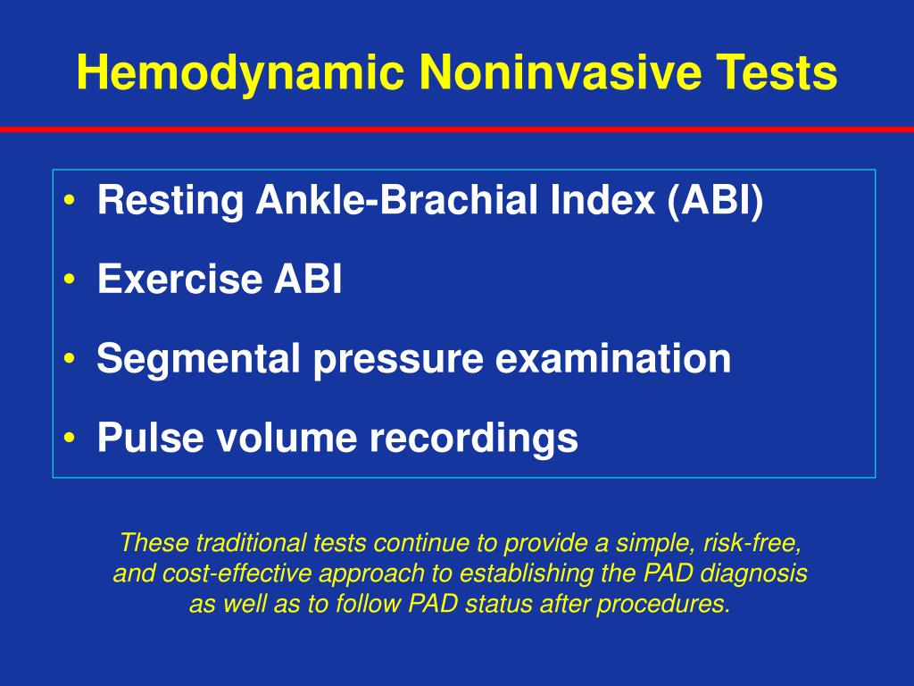 PPT - Peripheral Arterial Disease Guidelines: Management of Patients ...