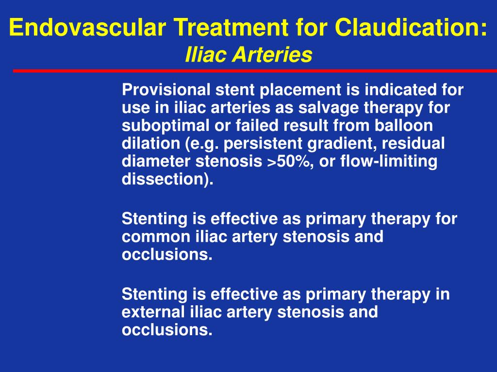 PPT - Peripheral Arterial Disease Guidelines: Management of Patients ...