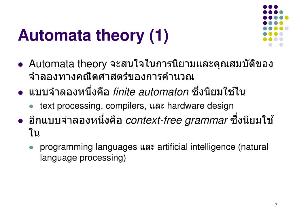 Ppt Introduction To The Theory Of Computation Complexity Computability And Automata