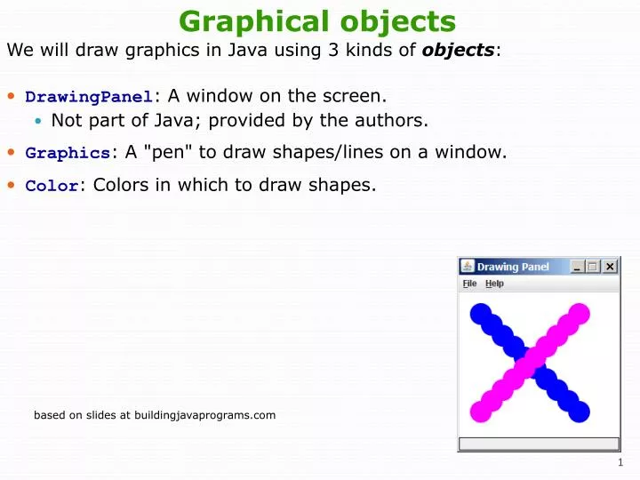 PPT - Graphical objects PowerPoint Presentation, free download - ID:2916746