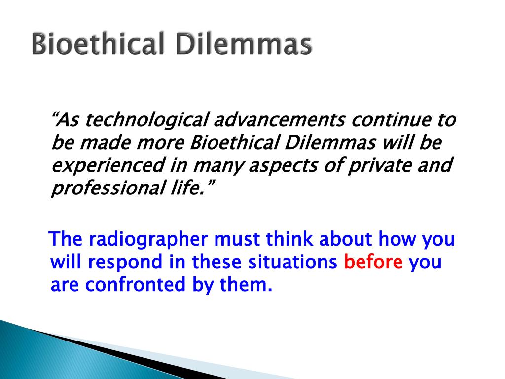 PPT - Ethics in Medical Radiography PowerPoint Presentation, free ...