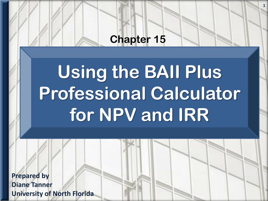 PPT - Prepared by Diane Tanner University of North Florida PowerPoint ...