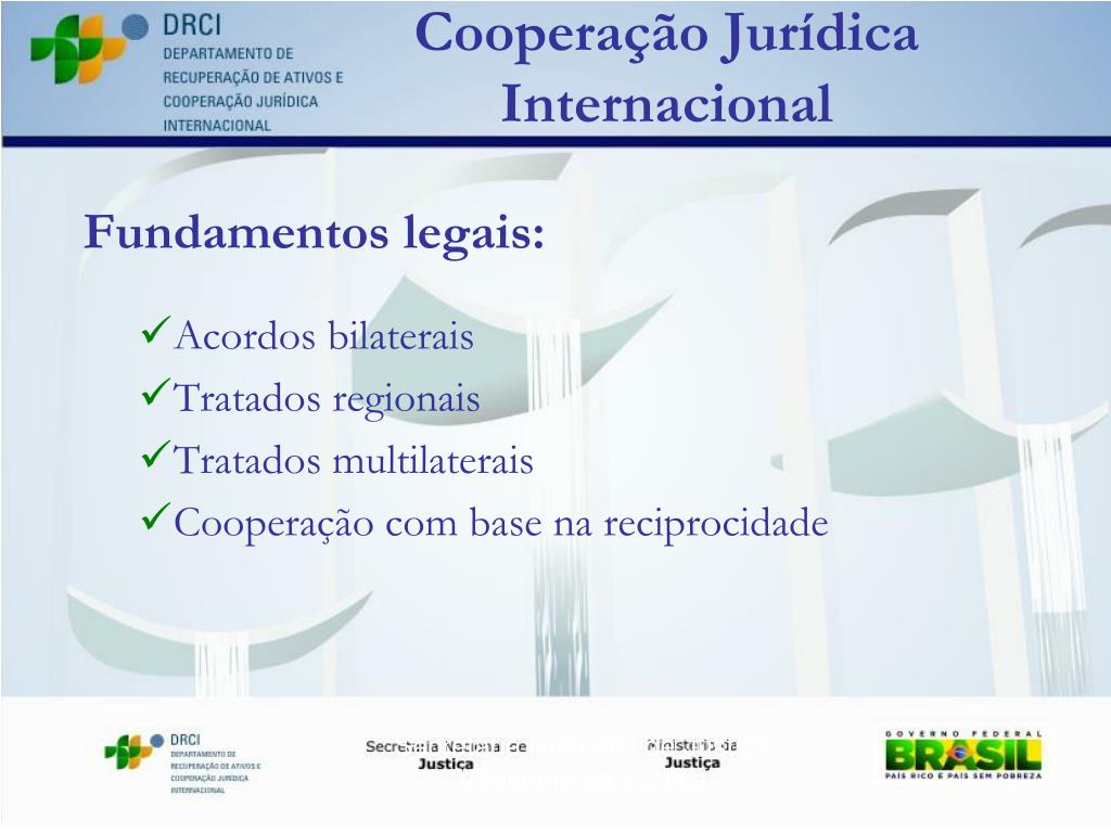 PPT - International Legal Cooperation: Communication Measures ...