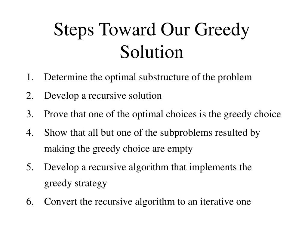 Ppt Algorithms Analysis Lecture 11 Greedy Algorithms Powerpoint Presentation Id2918584