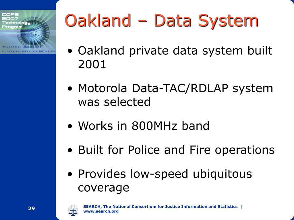 PPT - San Francisco-Oakland Bay Area Multi-Agency Radio Project ...