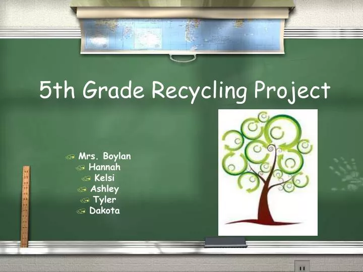 PPT - 5th Grade Recycling Project PowerPoint Presentation, free ...