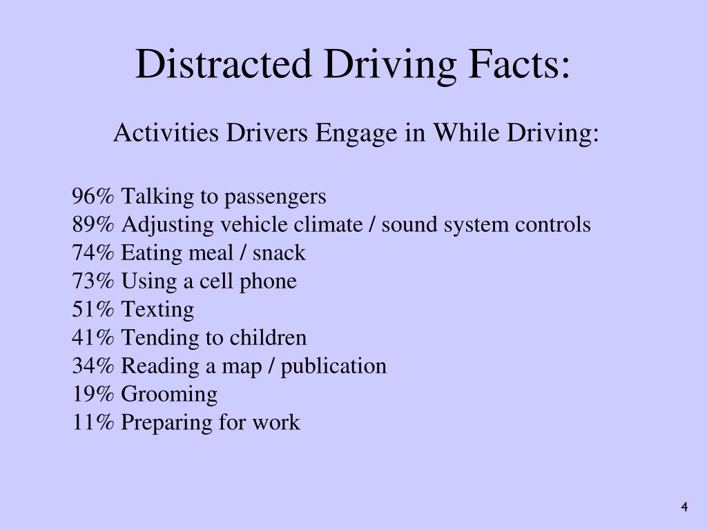 PPT - Distracted Driving and Cell Phone Safety PowerPoint Presentation ...