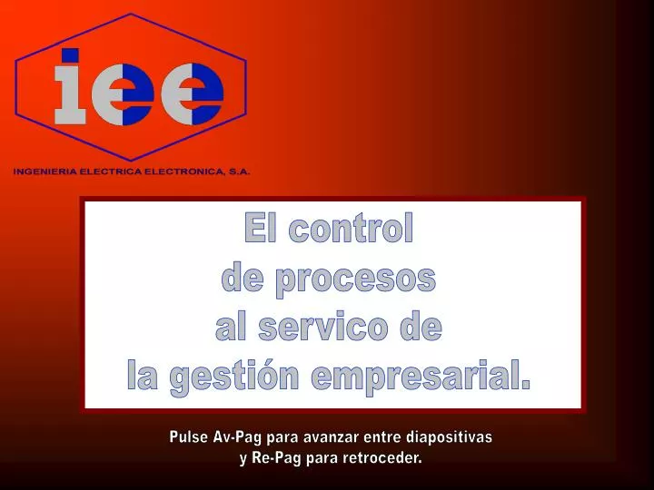 PPT - Pulse Av-Pag para avanzar entre diapositivas y Re-Pag para ...