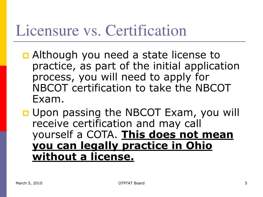 Ppt The Role Of The Ohio Occupational Therapy Physical Therapy And