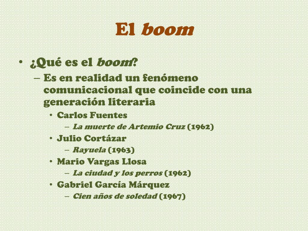 PPT - La novela latinoamericana PowerPoint Presentation, free download ...