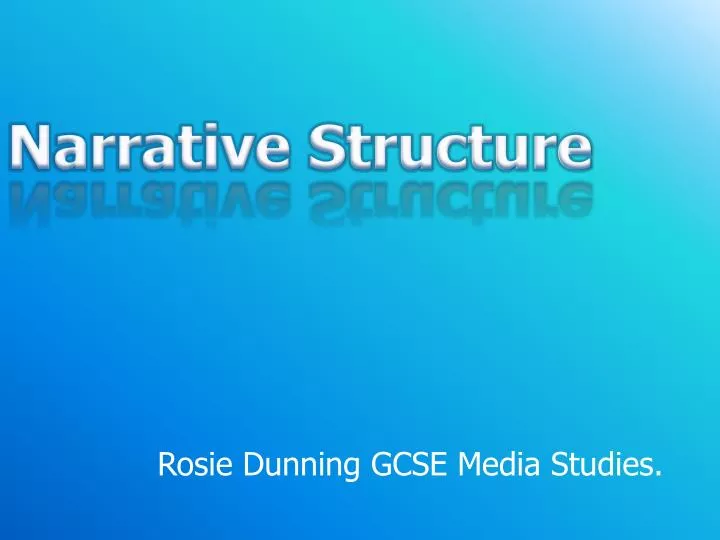 PPT - Narrative Structure PowerPoint Presentation, free download - ID ...