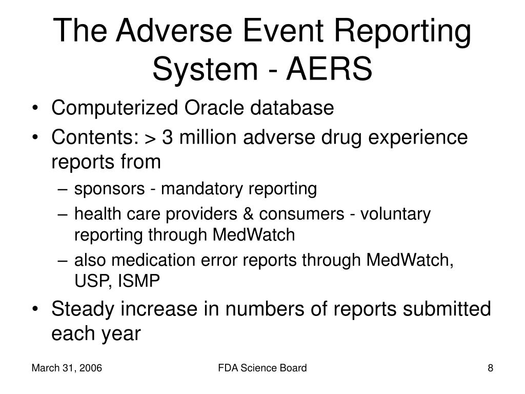 PPT - CDER's Office of Drug Safety: Electronic Tools for Risk ...