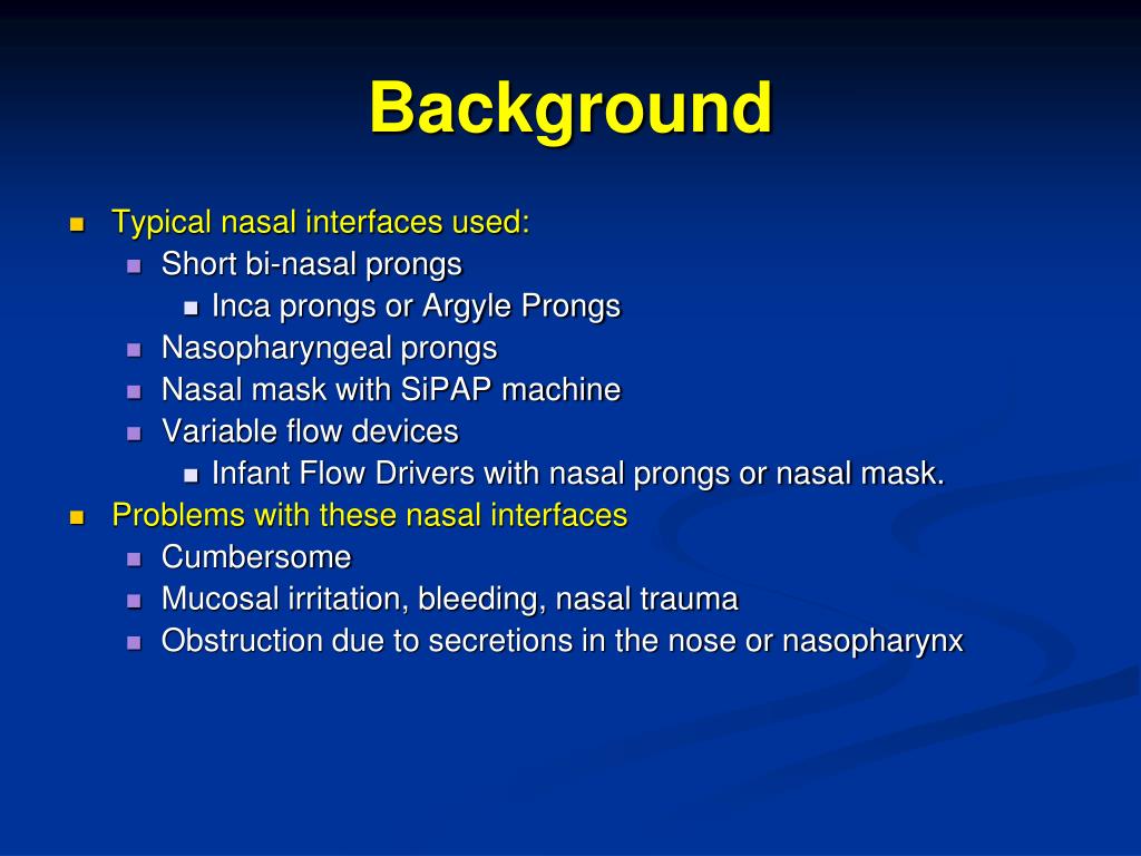 PPT - Nasal Cannula Intermittent Mandatory Ventilation (NC-IMV ...