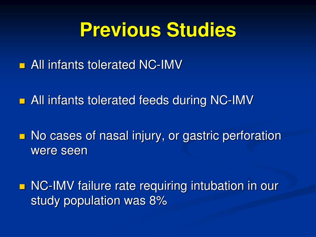 PPT - Nasal Cannula Intermittent Mandatory Ventilation (NC-IMV ...