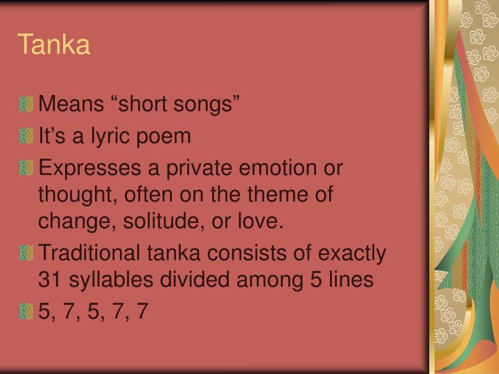 PPT - Haiku & Tanka PowerPoint Presentation - ID:2922241