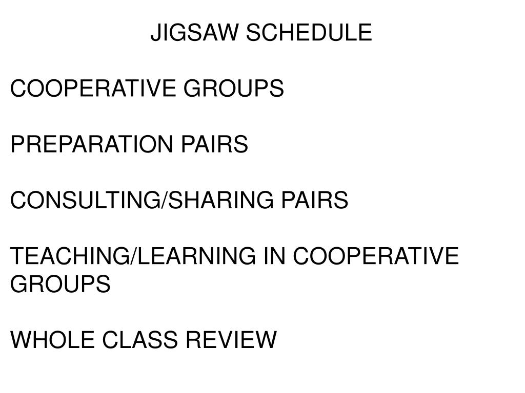 PPT - Formal Cooperative Learning: Jigsaw Karl A. Smith University of ...