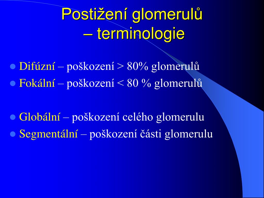 PPT - Patologie ledvin a vývodných cest močových PowerPoint ...