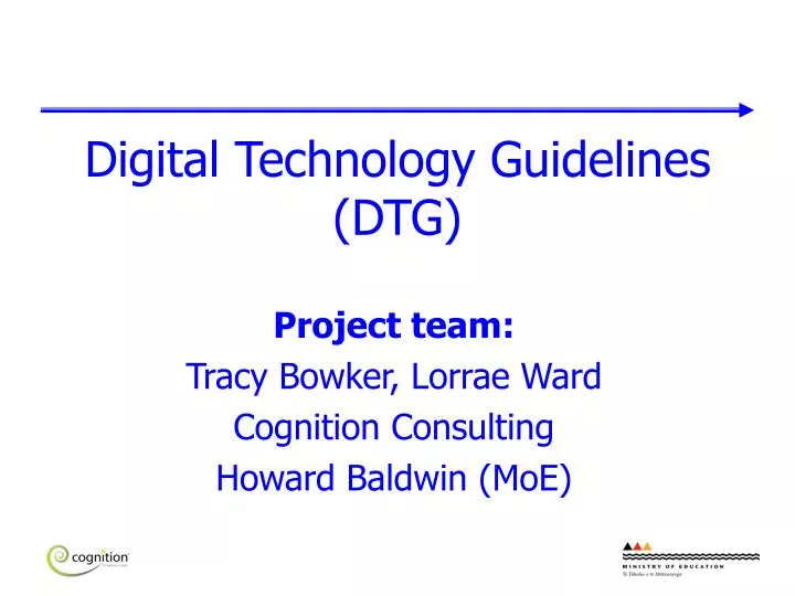 PPT - Digital Technology Guidelines (DTG) PowerPoint Presentation, free ...