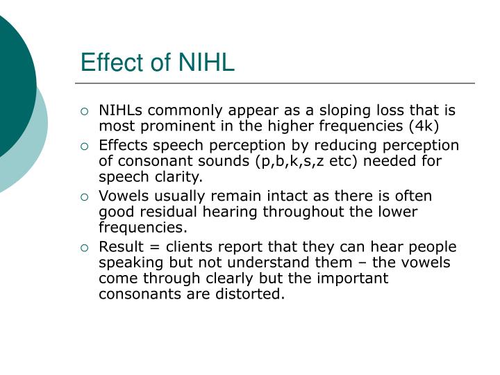PPT - NOISE INDUCED HEARING LOSS (NIHL) PowerPoint Presentation - ID ...