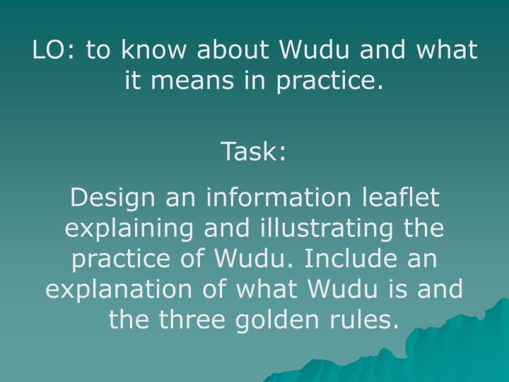 PPT - Wudu PowerPoint Presentation - ID:2923919