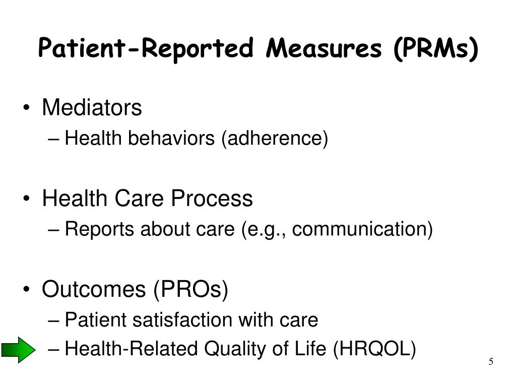 PPT - Patient-Reported Outcomes of Health Care PowerPoint Presentation ...