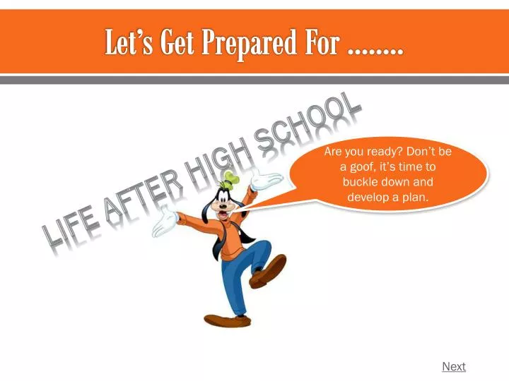 PPT - Let’s Get Prepared For …….. PowerPoint Presentation, free ...
