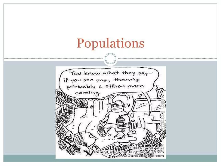 Ppt Populations Powerpoint Presentation Free Download Id 2925204