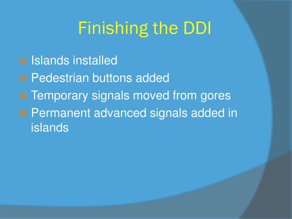 PPT - First Diverging Diamond Interchange in the Nation: Enhancing ...