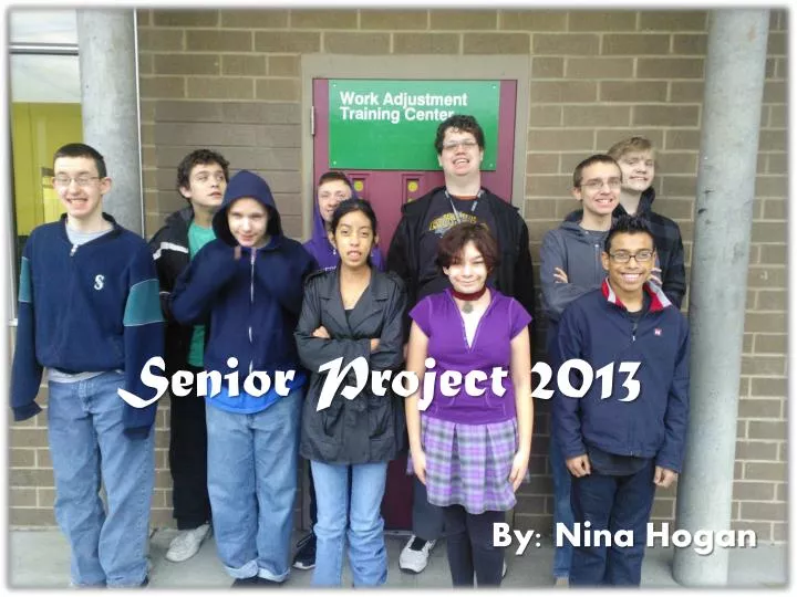 PPT - Senior Project 2013 PowerPoint Presentation, free download - ID ...