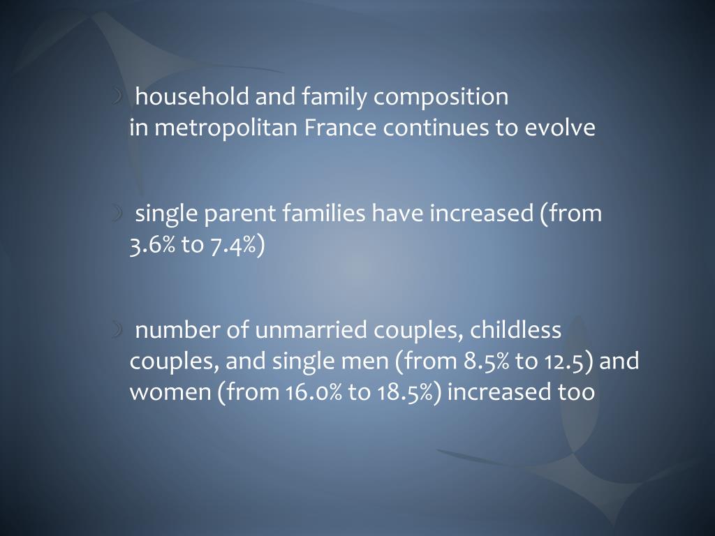 PPT - FAMILY LIFE IN FRANCE PowerPoint Presentation, free download - ID ...