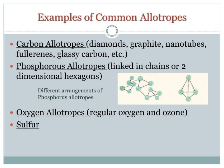 PPT - Allotropes PowerPoint Presentation - ID:2925949