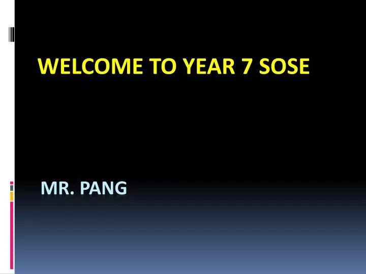 PPT - Mr. pang PowerPoint Presentation, free download - ID:2926861