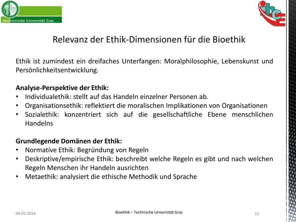 PPT - Bioethik Grundlagen und Grundbegriffe PowerPoint Presentation ...