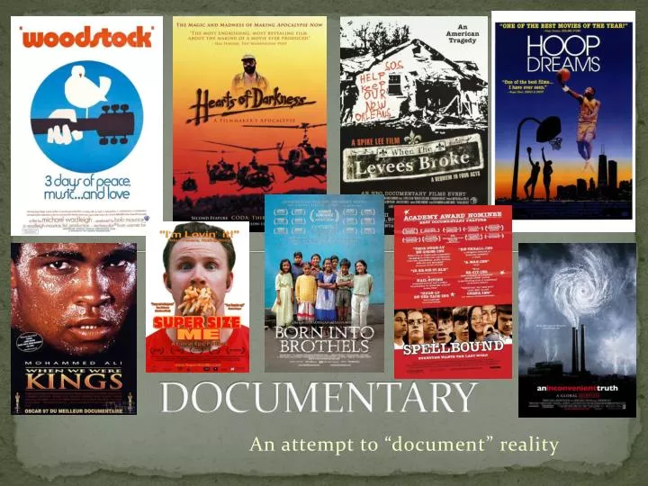 PPT - DOCUMENTARY PowerPoint Presentation, free download - ID:2927591