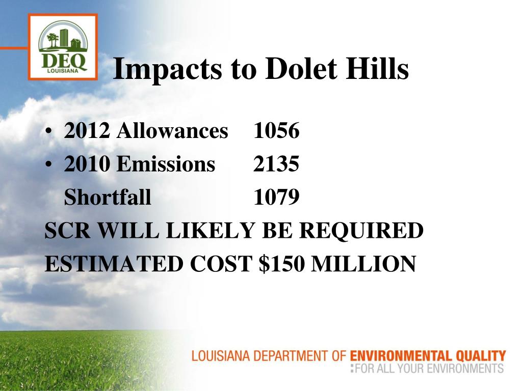 PPT - Impacts to Louisiana’s Energy Supply from EPA Cross-State Air ...
