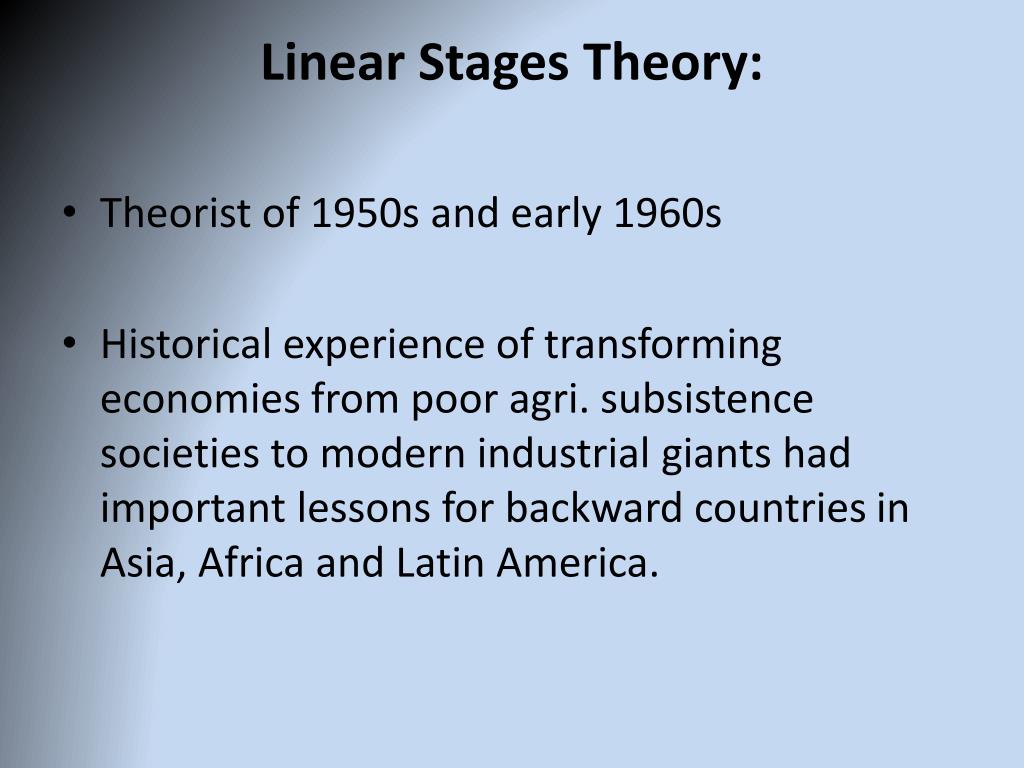 PPT - Linear Stages Theory and Rostow's Stages of Economic Growth ... PPT - Linear Stages Theory and Rostow's Stages of Economic Growth ...