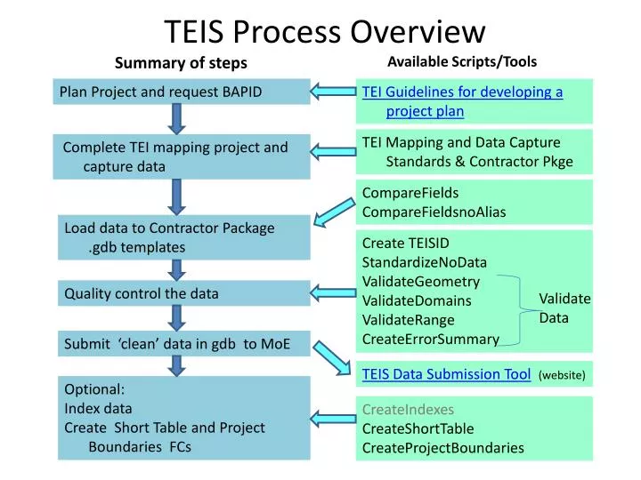 PPT - TEIS Process Overview PowerPoint Presentation, free download - ID ...