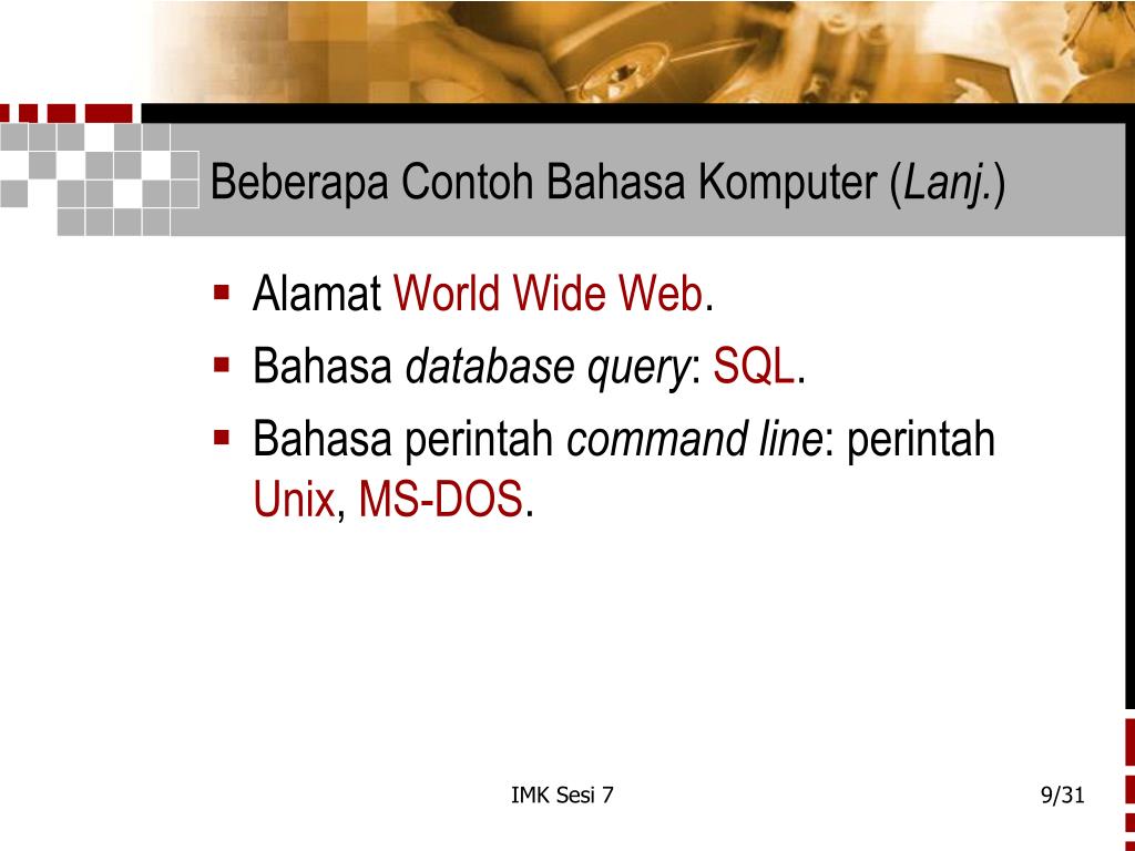 PPT - Bahasa Perintah dan Bahasa Alami PowerPoint Presentation, free ...