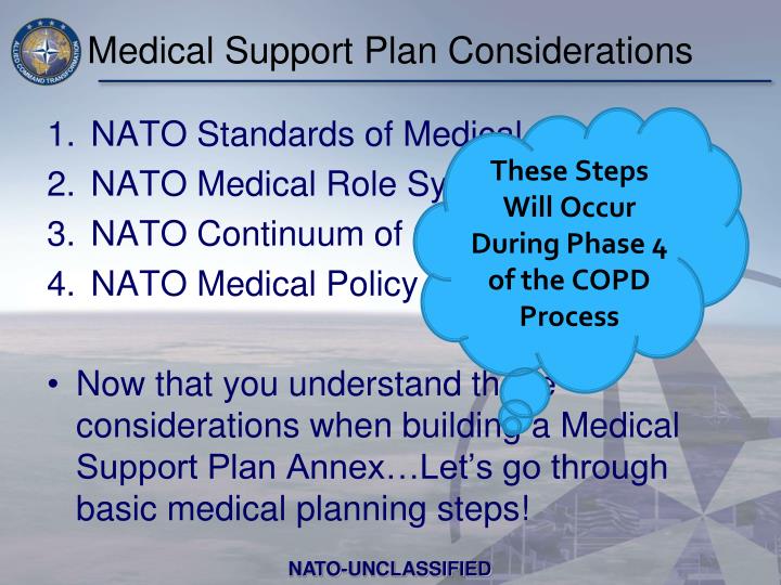 PPT - LO2 (A): Understand the COPD, OPLAN, and NATO Medical Planning ...