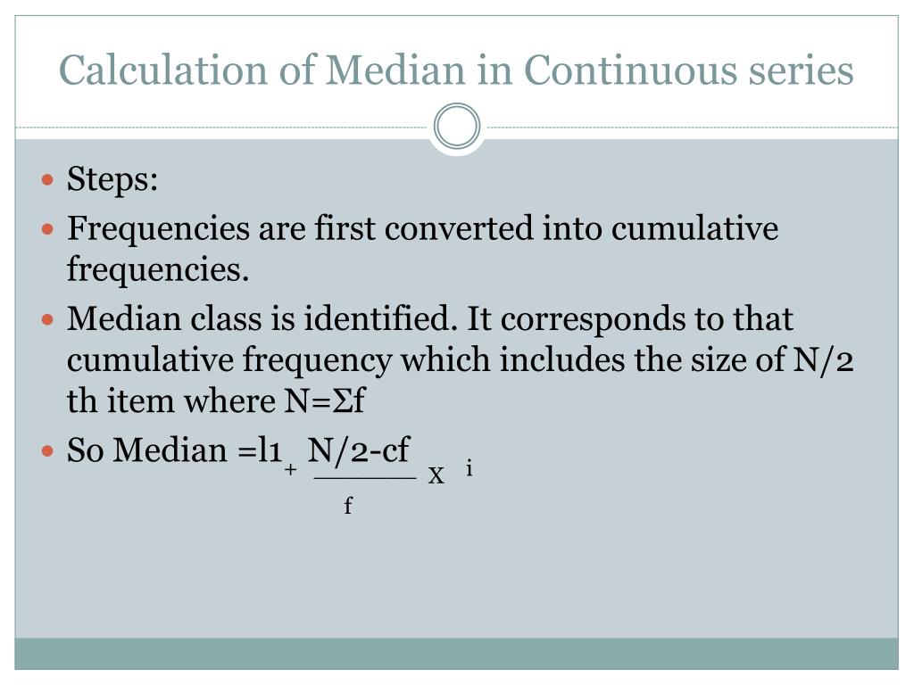PPT - Measures of Central Tendency Geeta Sukhija Associate Professor ...