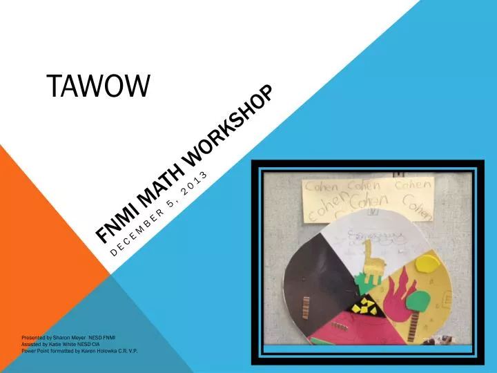 PPT - FNMI Math Workshop PowerPoint Presentation, free download - ID ...