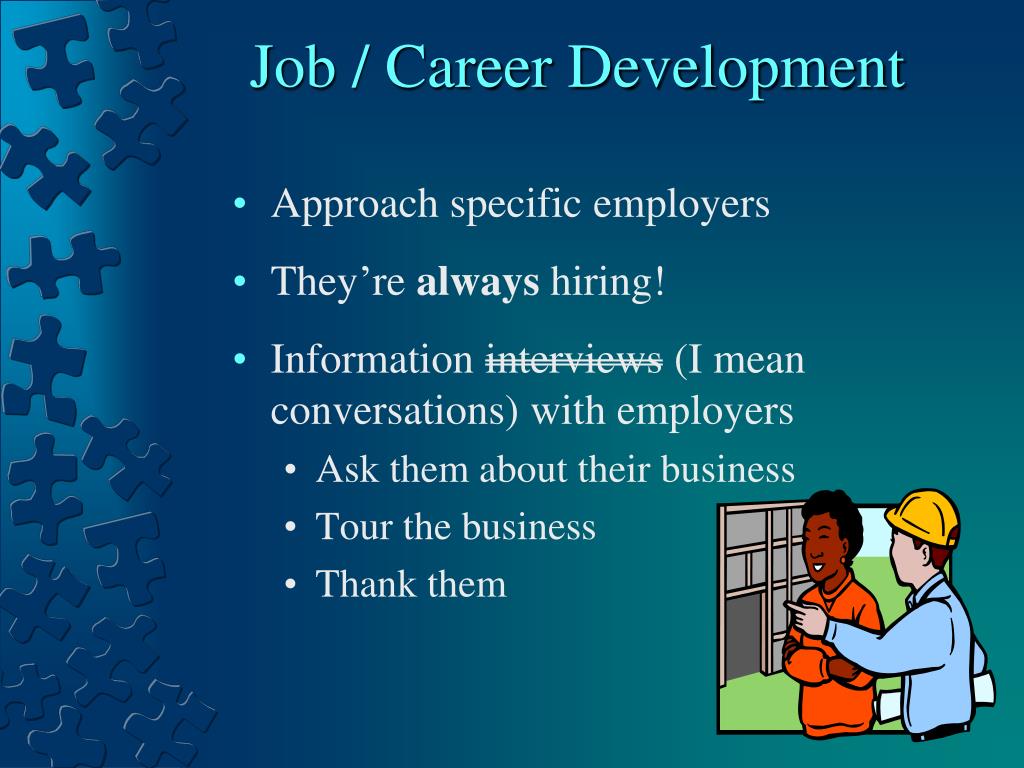 PPT - Customized Employment Real Jobs for the Real Needs of Real People ...