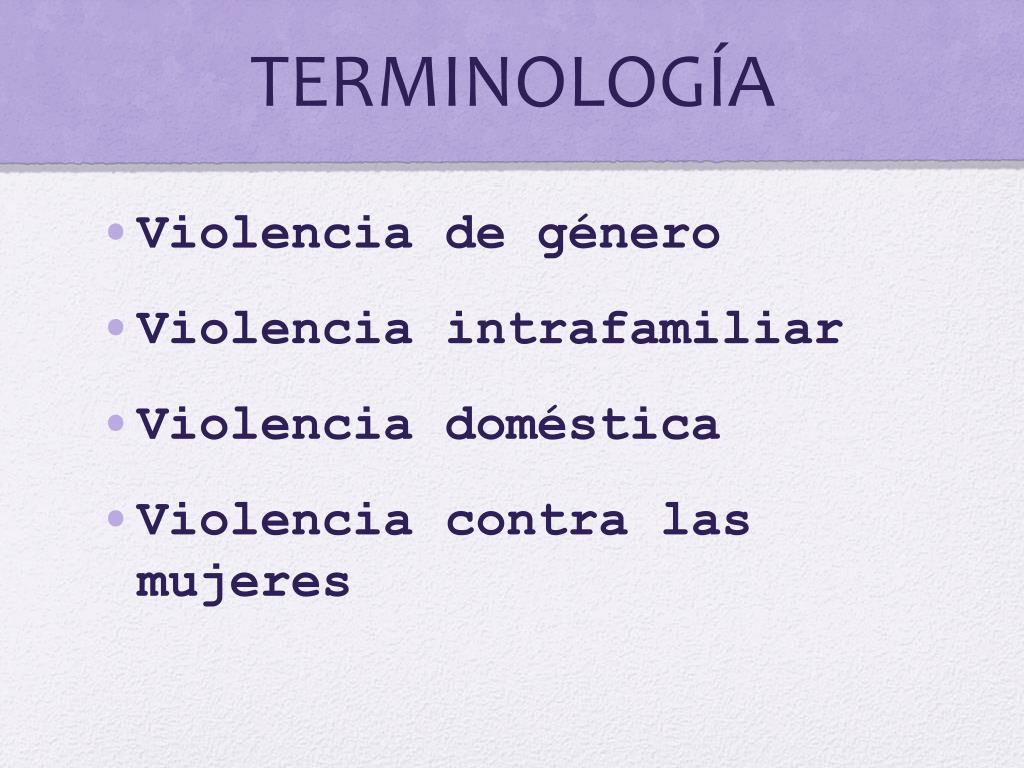 Ppt La Violencia De GÉnero Powerpoint Presentation Free Download
