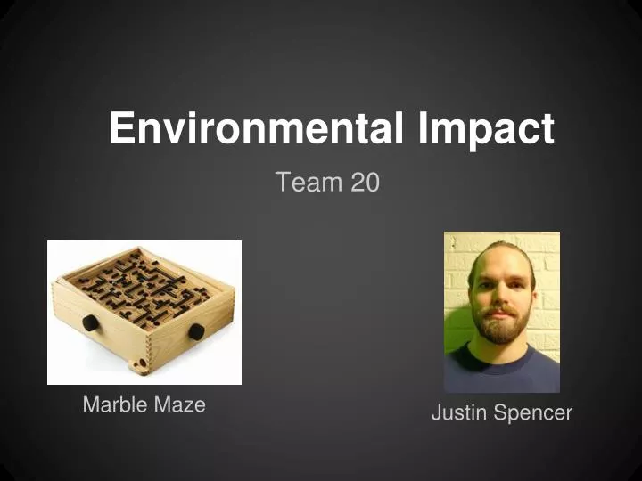 PPT - Environmental Impact PowerPoint Presentation, free download - ID ...